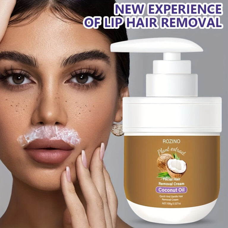 ROZINO Coconut Hair Removal Cream – Fast-Acting, Hypoallergenic Formula ...